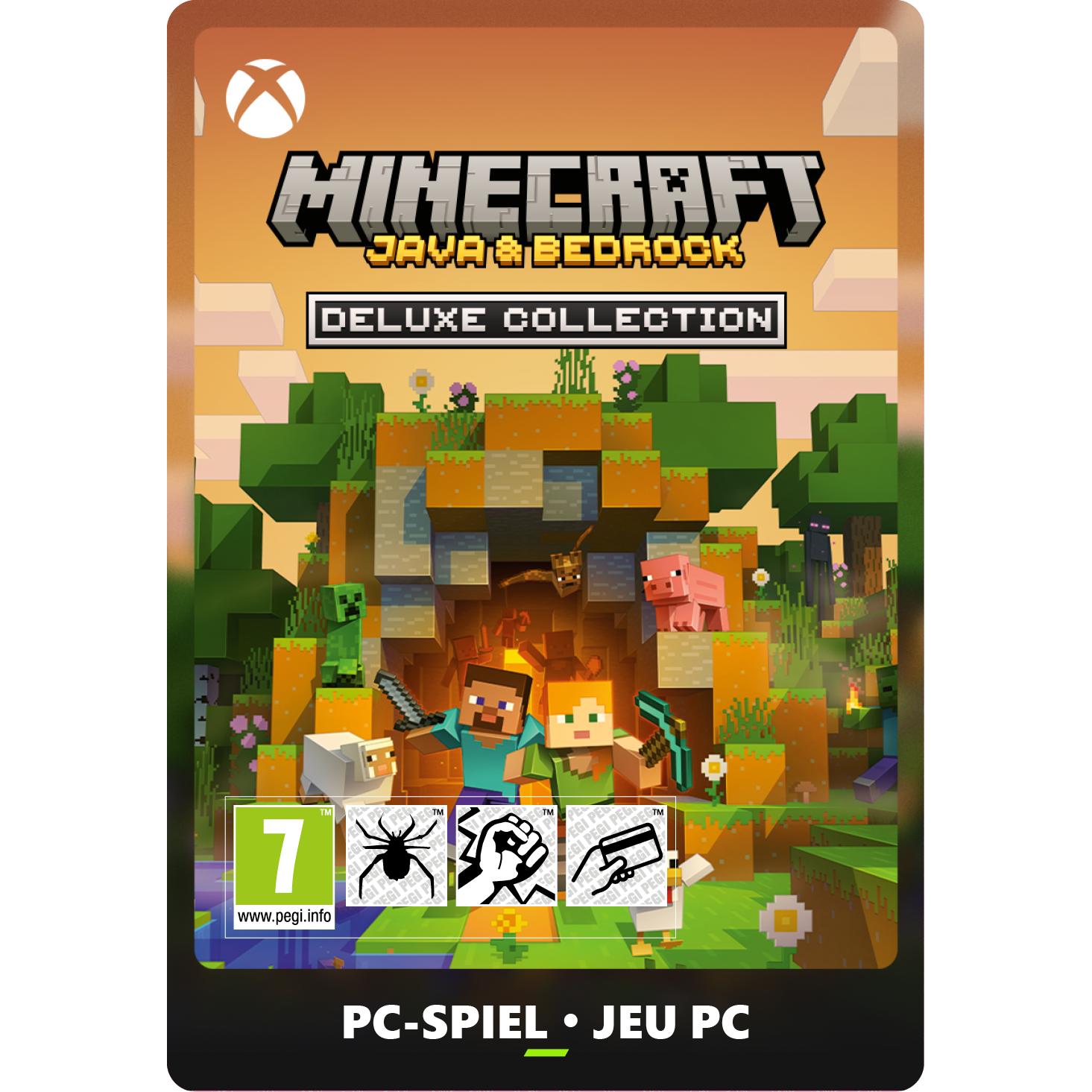 Microsoft Minecraft: Java and Bedrock Deluxe Collection - Galaxus