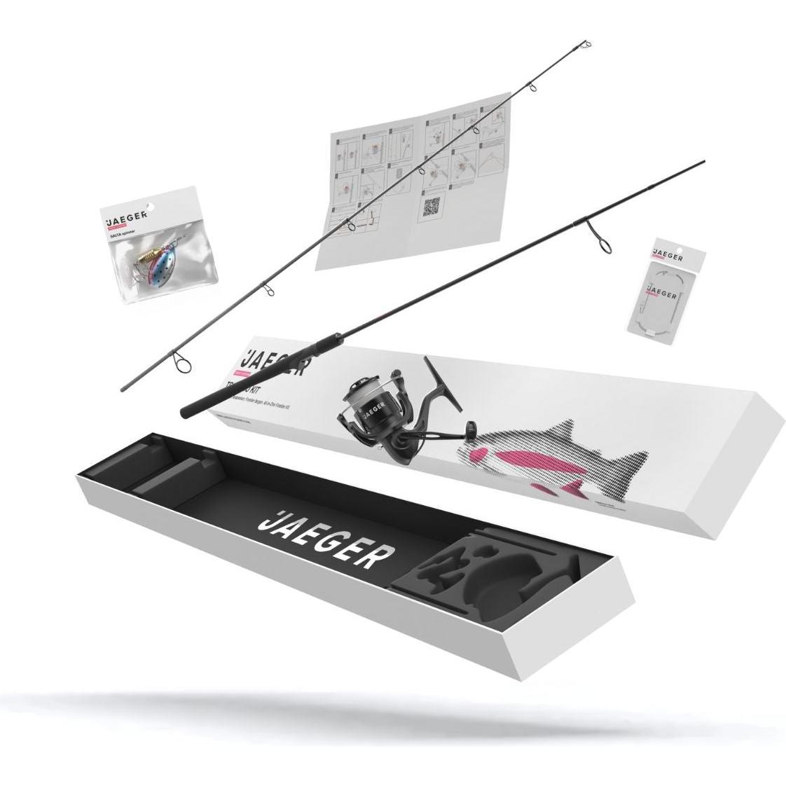 Jaeger Trout Go Kit 2 - Forellen Starter Combo - kaufen bei Galaxus