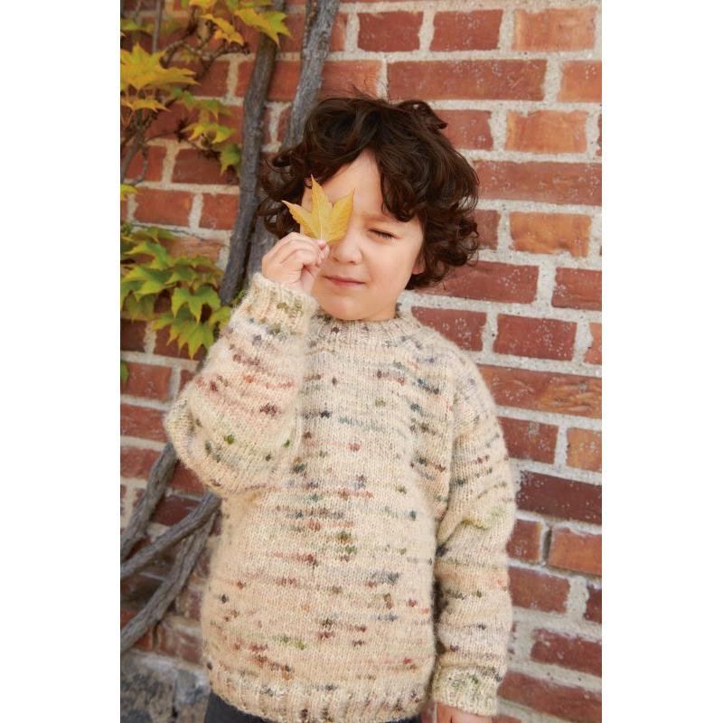Sandnes Garn Anleitungsheft 2408 MYKT TIL BARN Einzelanleitung 2408 Nr. 8 Dave Sweater Junior ...