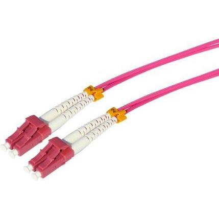 Tecline LWL Patchkabel HD 50/125µm Multimode OM4-Faser LC Duplex ...
