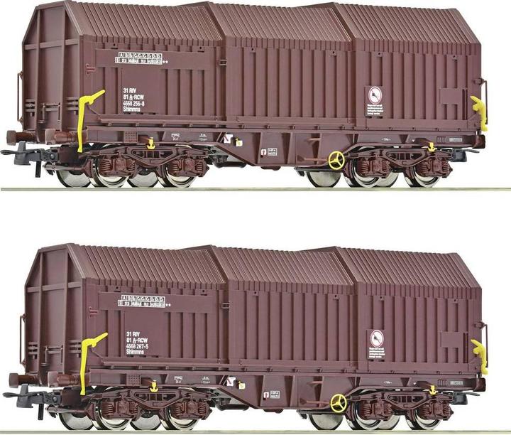 Roco H0 2er-Set Teleskophaubenwagen der ÖBB - kaufen bei Galaxus