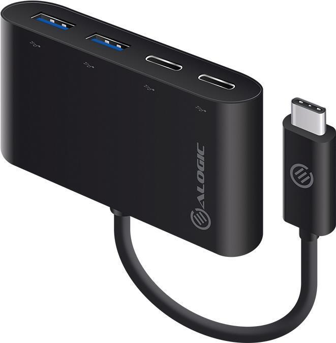 Alogic Adapter USB-C SuperSpeed Combo met 2 USB-C & 2 USB-A - Galaxus