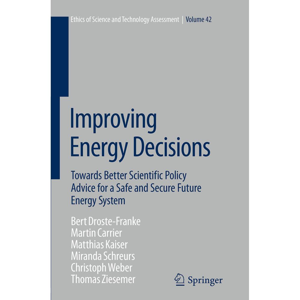 Springer Improving Energy Decisions - kaufen bei Galaxus