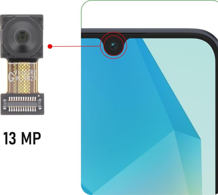 Samsung Frontkamera für Galaxy A16 Selfie-Sensor 13MP - buy at Digitec