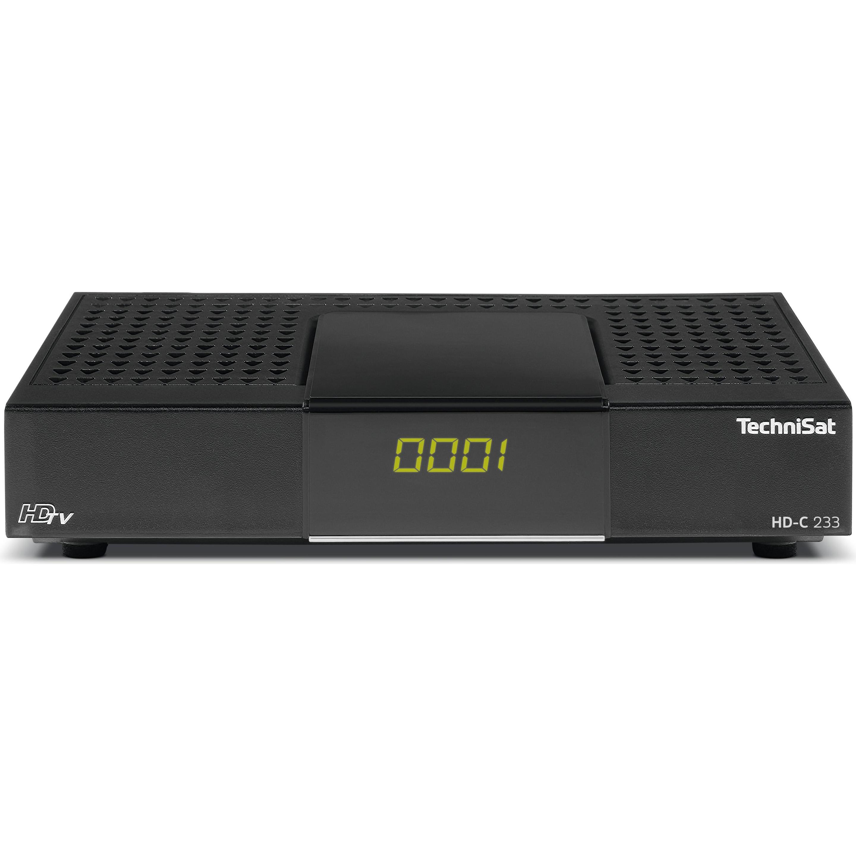 TechniSat HD-C 233 DVB-C Receiver schwarz - kaufen bei Galaxus
