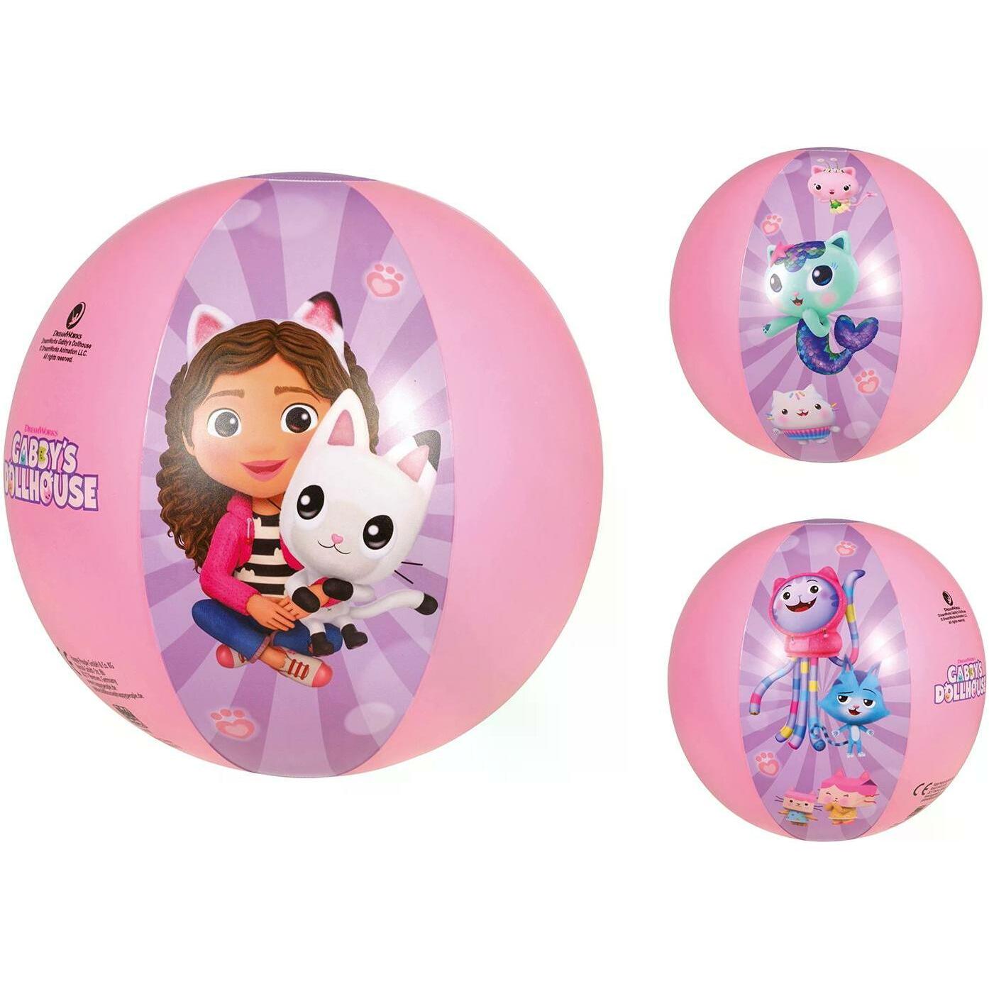 Happy People HAPPYPEOPLE Gabby's Dollhouse beach ball, inflated approx ...