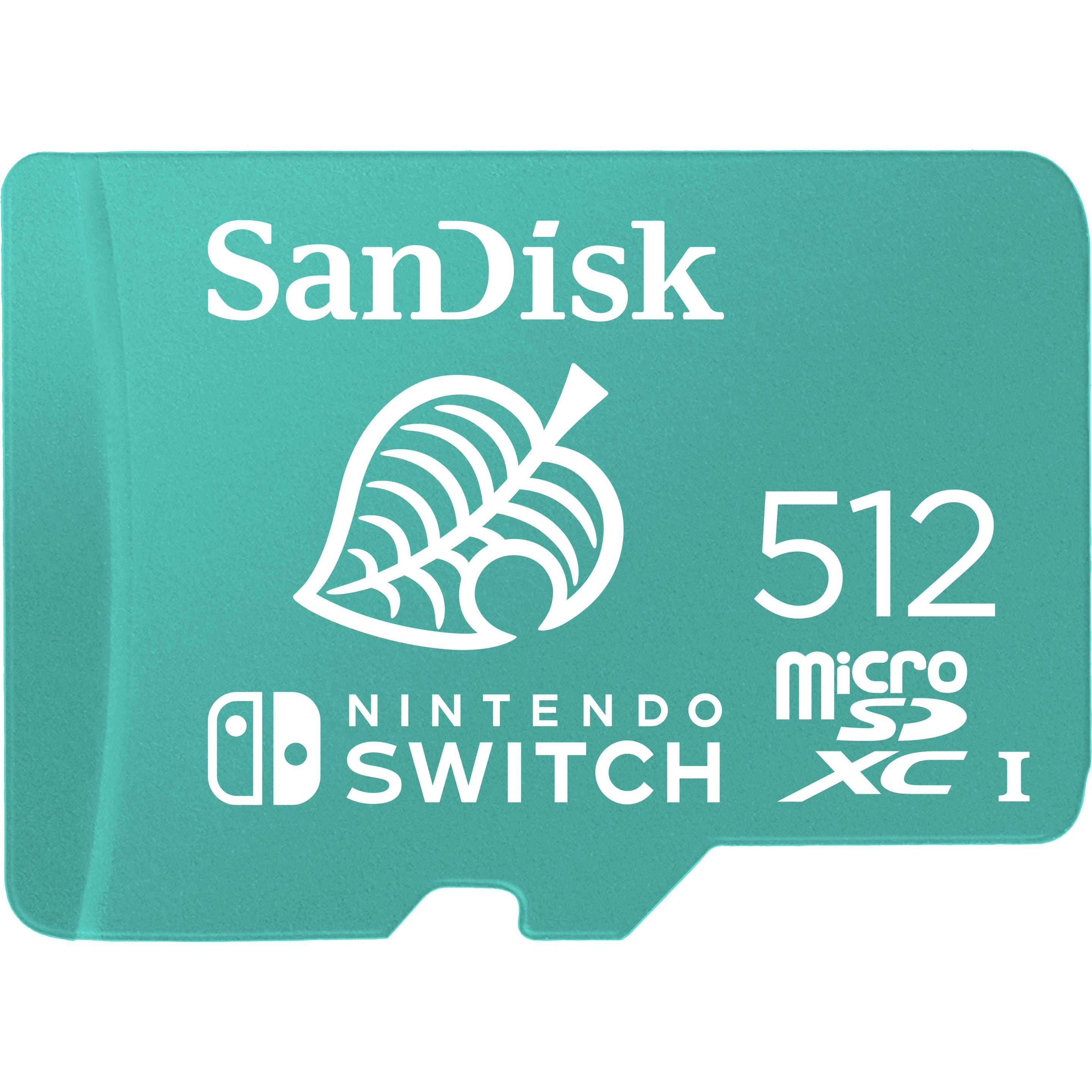 SanDisk Nintendo Switch Card (512 GB, microSDXC, U1, UHS-I) - Galaxus