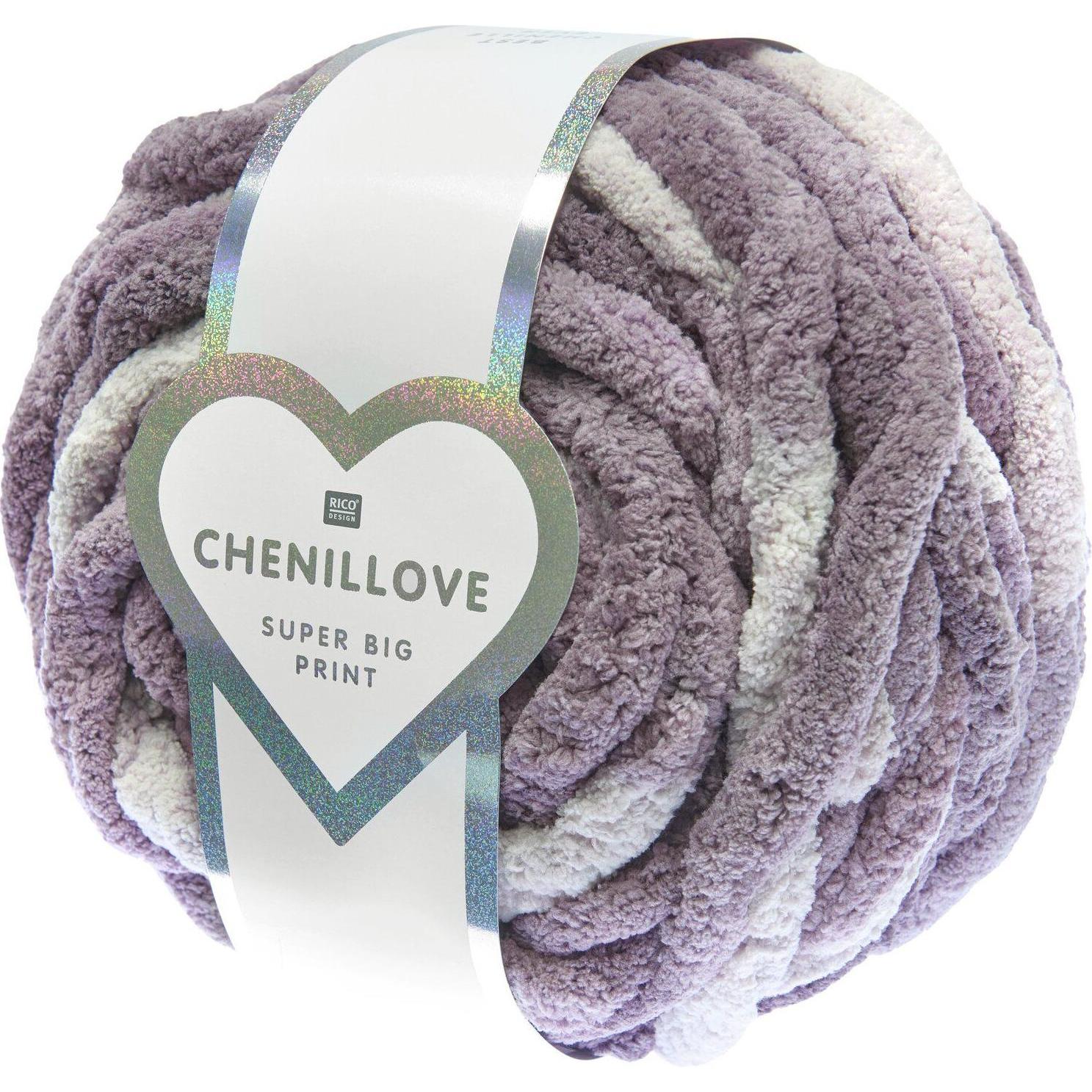 Rico Design Wolle Rico Chenillove Super Big 300 g, Lila - Galaxus