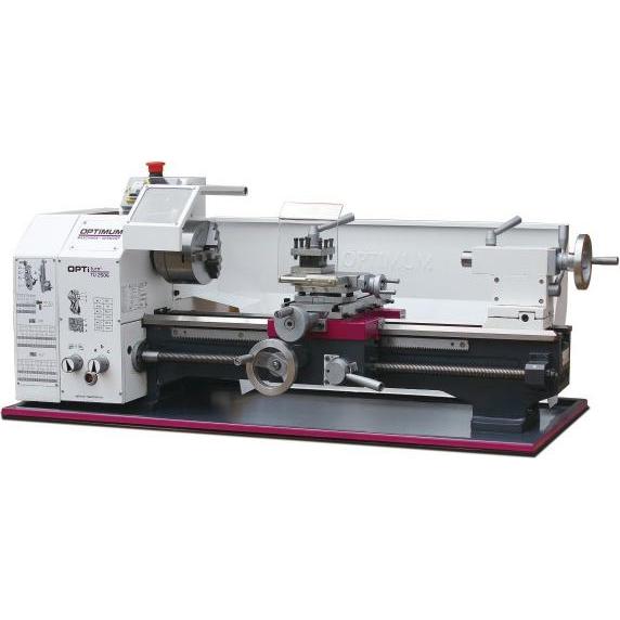 Optimum Stürmer - Leitspindeldrehmaschine OPTIturn TU 2506 (230 V ...