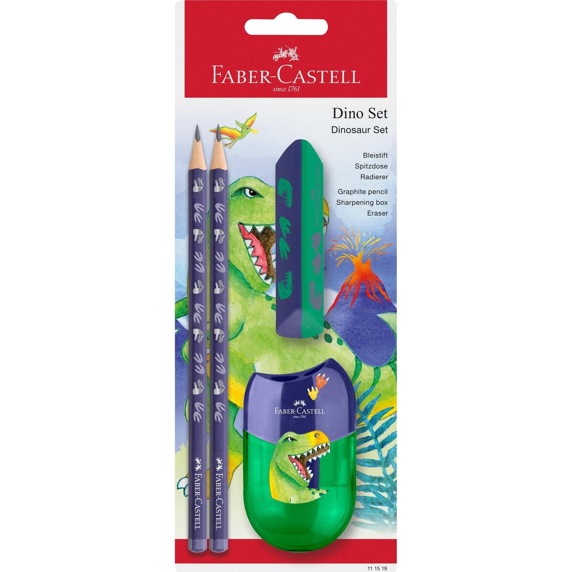 Faber-Castell Writing set Dino 4 pcs - buy at Digitec