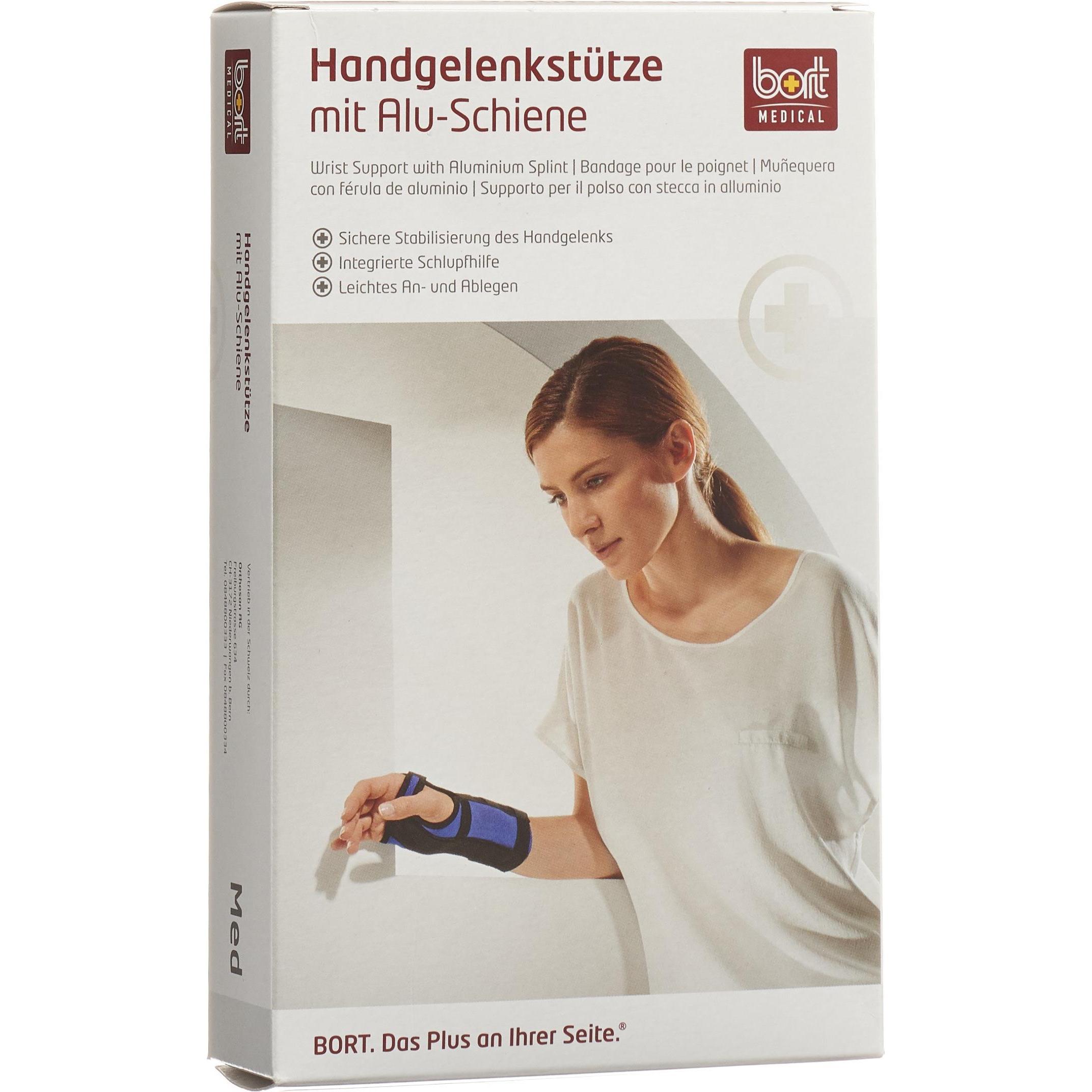 Bort Medical Wrist splint right M -19cm blue - buy at Galaxus