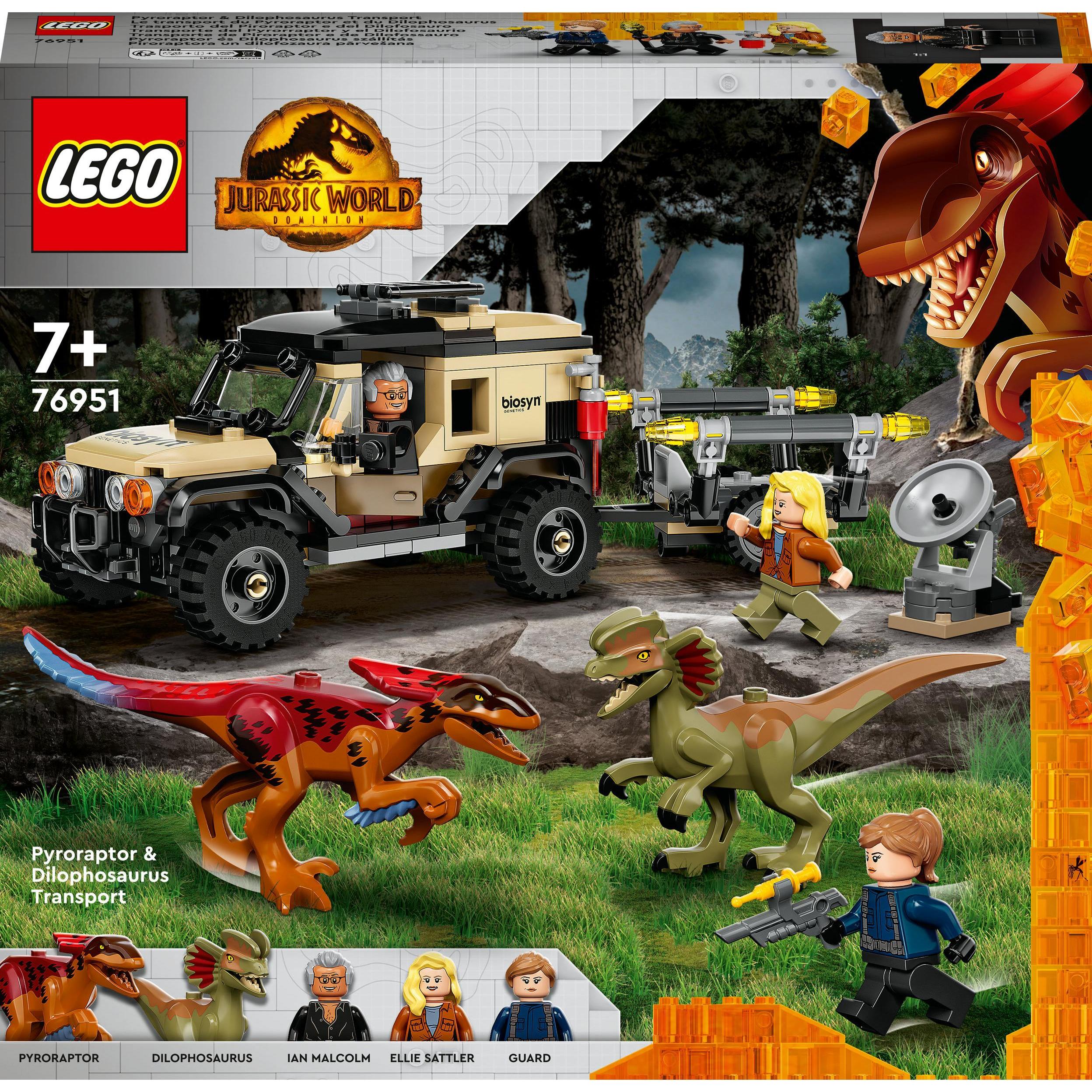 LEGO Pyroraptor & Dilophosaurus Transport - kaufen bei Galaxus