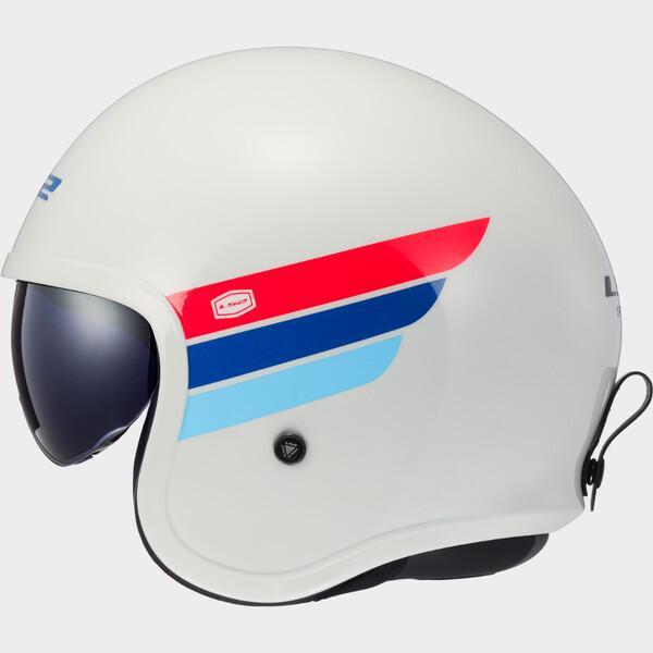 LS2 OF599 SPITFIRE II RETRO Jethelm weiss-blau-rot L - Galaxus