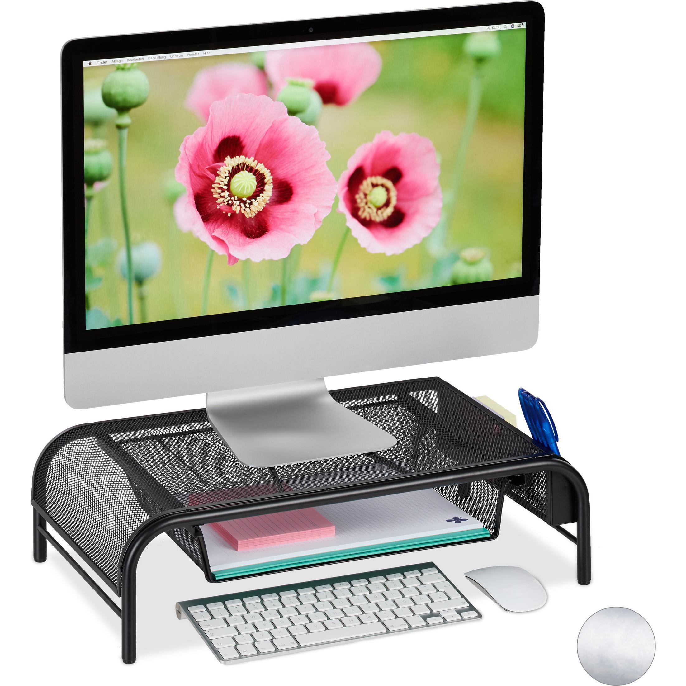 Relaxdays Support pour moniteur avec tiroir - acheter sur Digitec