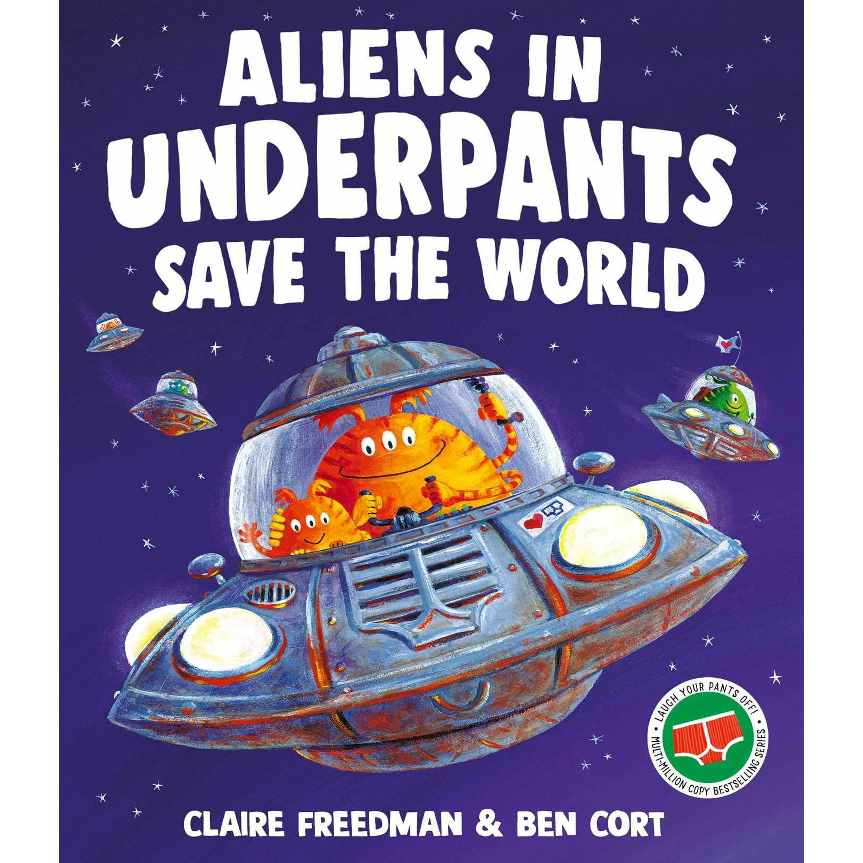Simon & Schuster Aliens in Underpants Save the World - Galaxus