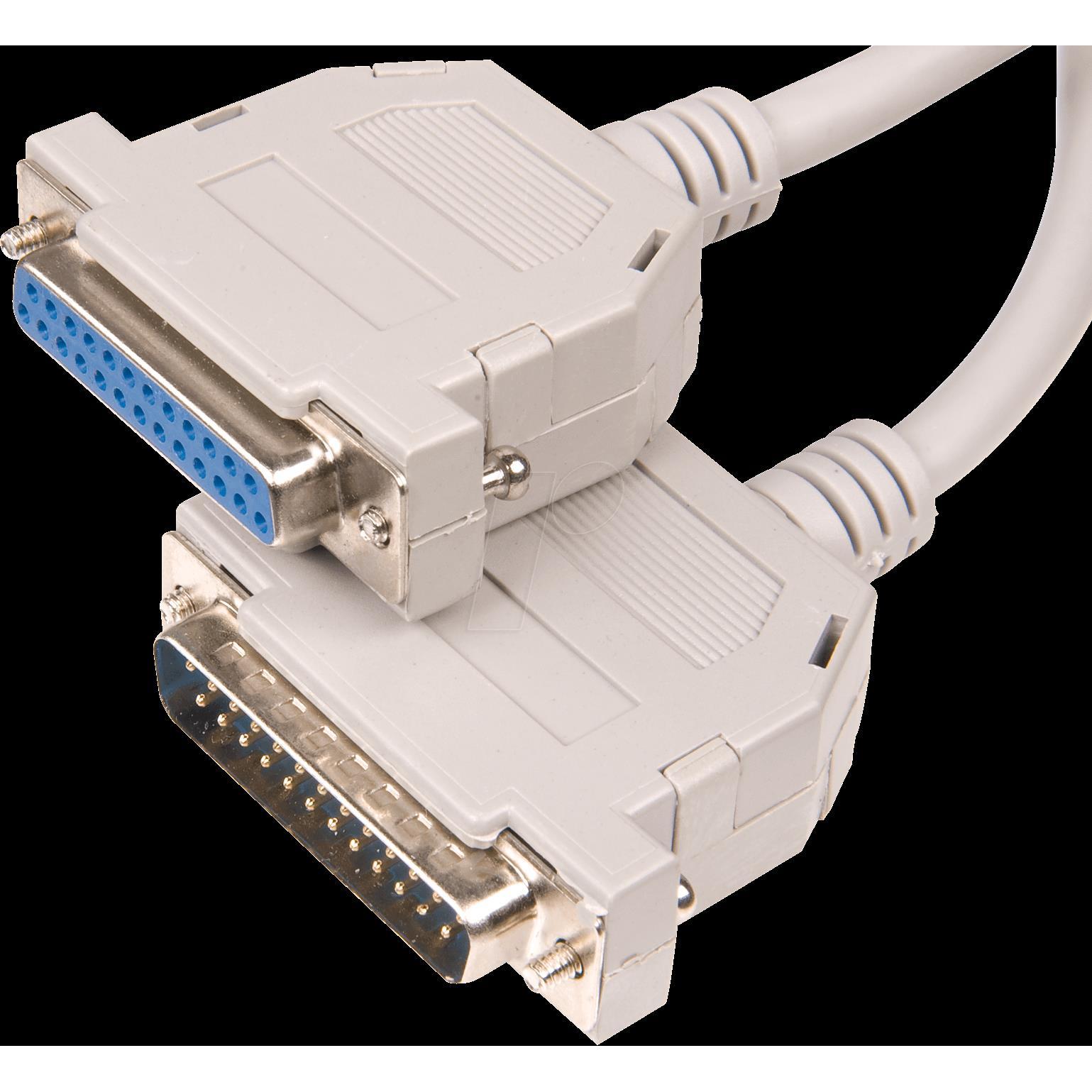 Shiverpeaks S-CONN AK 405 SC D-SUB extension, 1:1, 25-pin, male/female ...