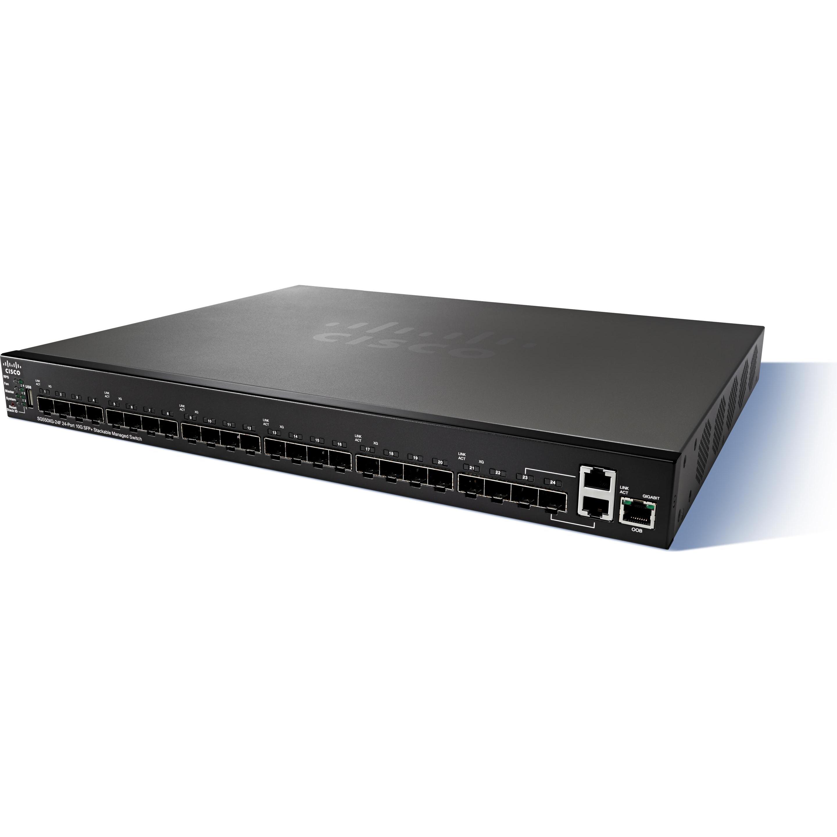 Cisco SG550XG-24F: 24 Port SFP+ Switch - kaufen bei Digitec
