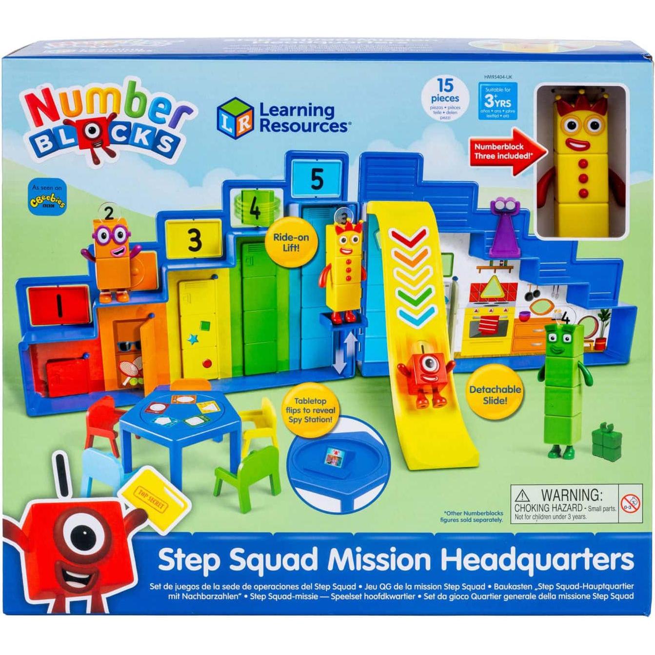 Learning Resources - Numberblocks Step Squad Mission Headquarters ...