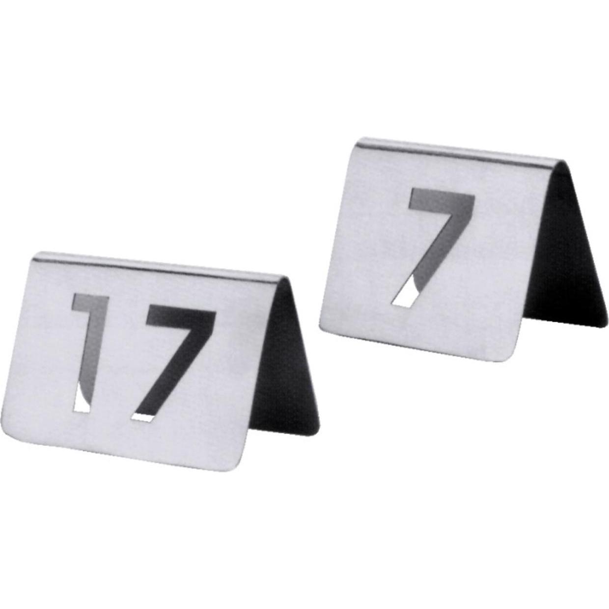 Contacto Plaque de numérotation de table 1-12 avec chiffres découpés à ...