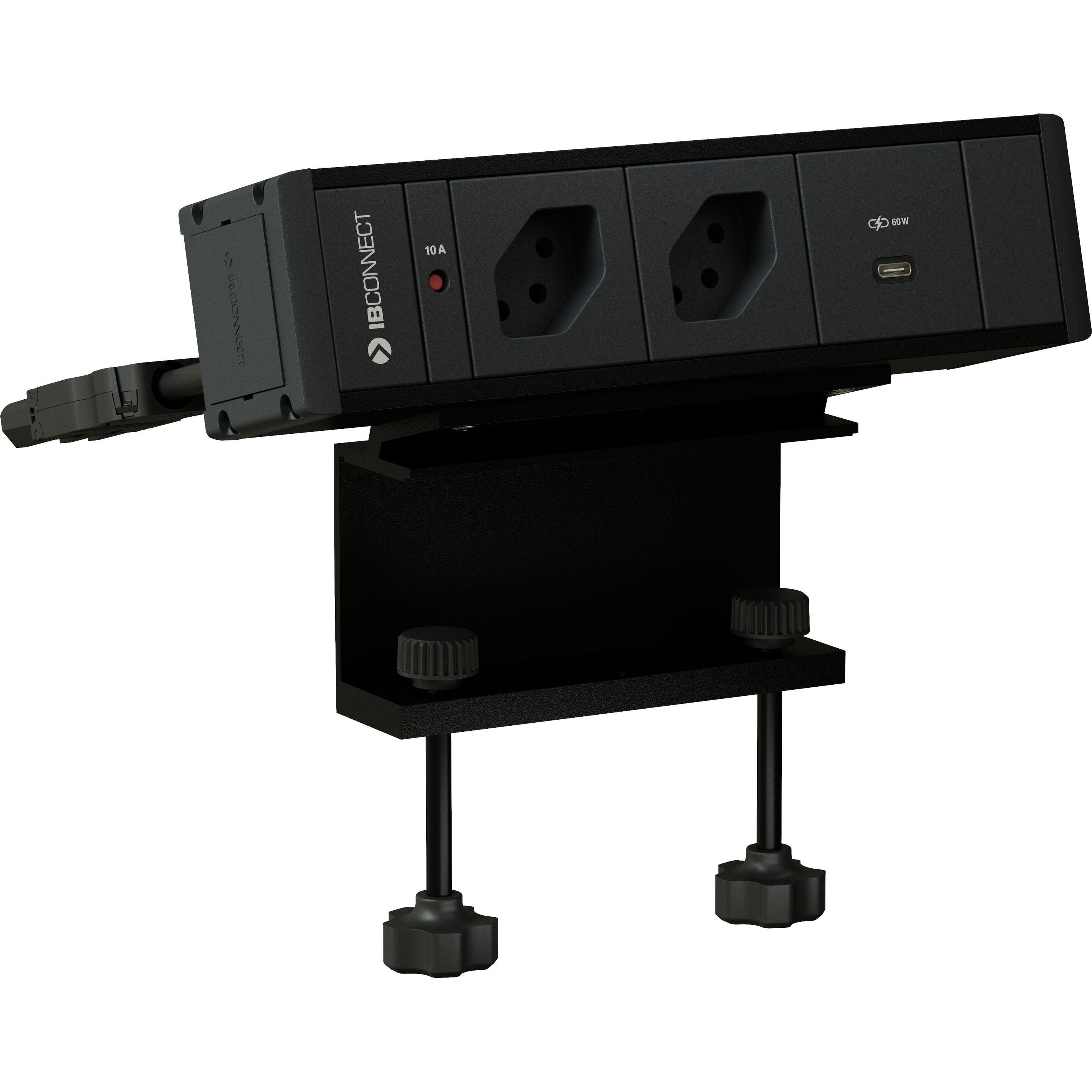 IB Connect CUBO T power strip black 2x type 13 1x USB-C 60W - Digitec