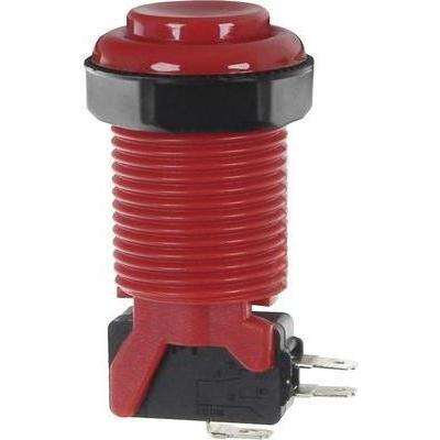 Joy-it Input Device Red Arcade Button with Microswitch Red Arduino ...