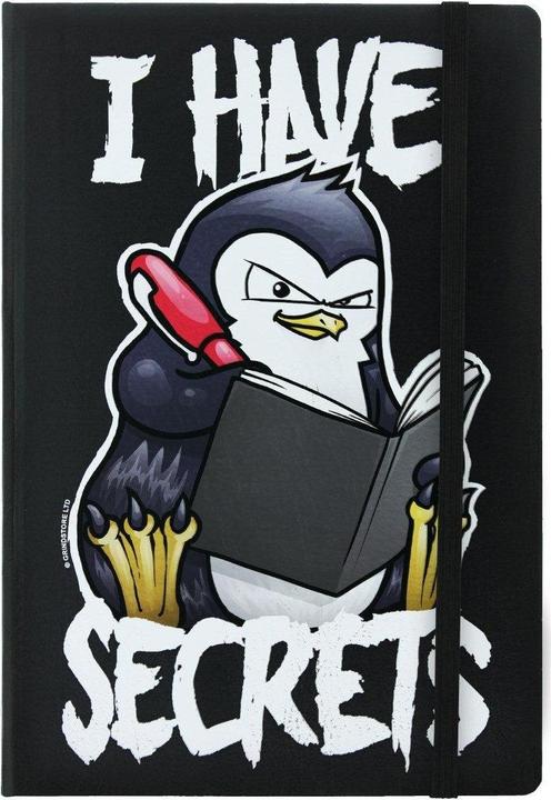 Psycho Penguin A5 notebook I Have Secrets Hardcover - buy at Digitec
