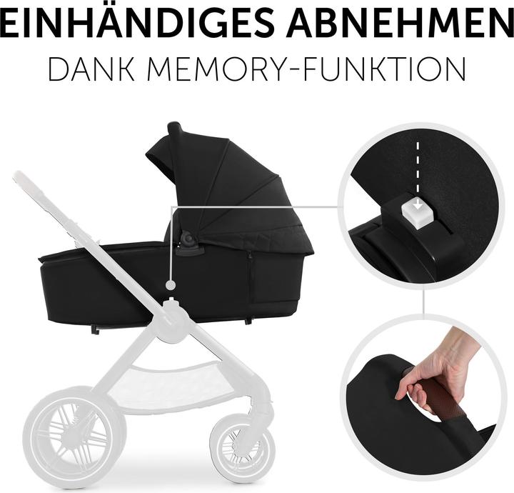 Hauck Walk N Care Carrycot Black - kaufen bei Galaxus