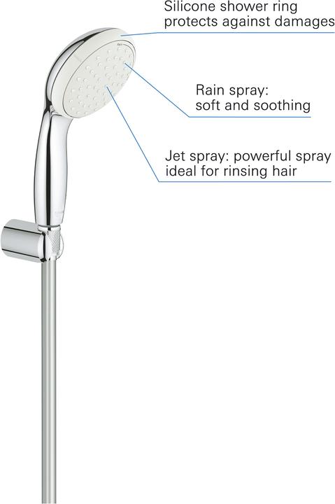 Grohe Tempesta 100 Wandhalterset - kaufen bei Galaxus