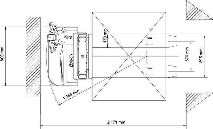Ekström Elektrischer Hubstapler - kaufen bei Galaxus