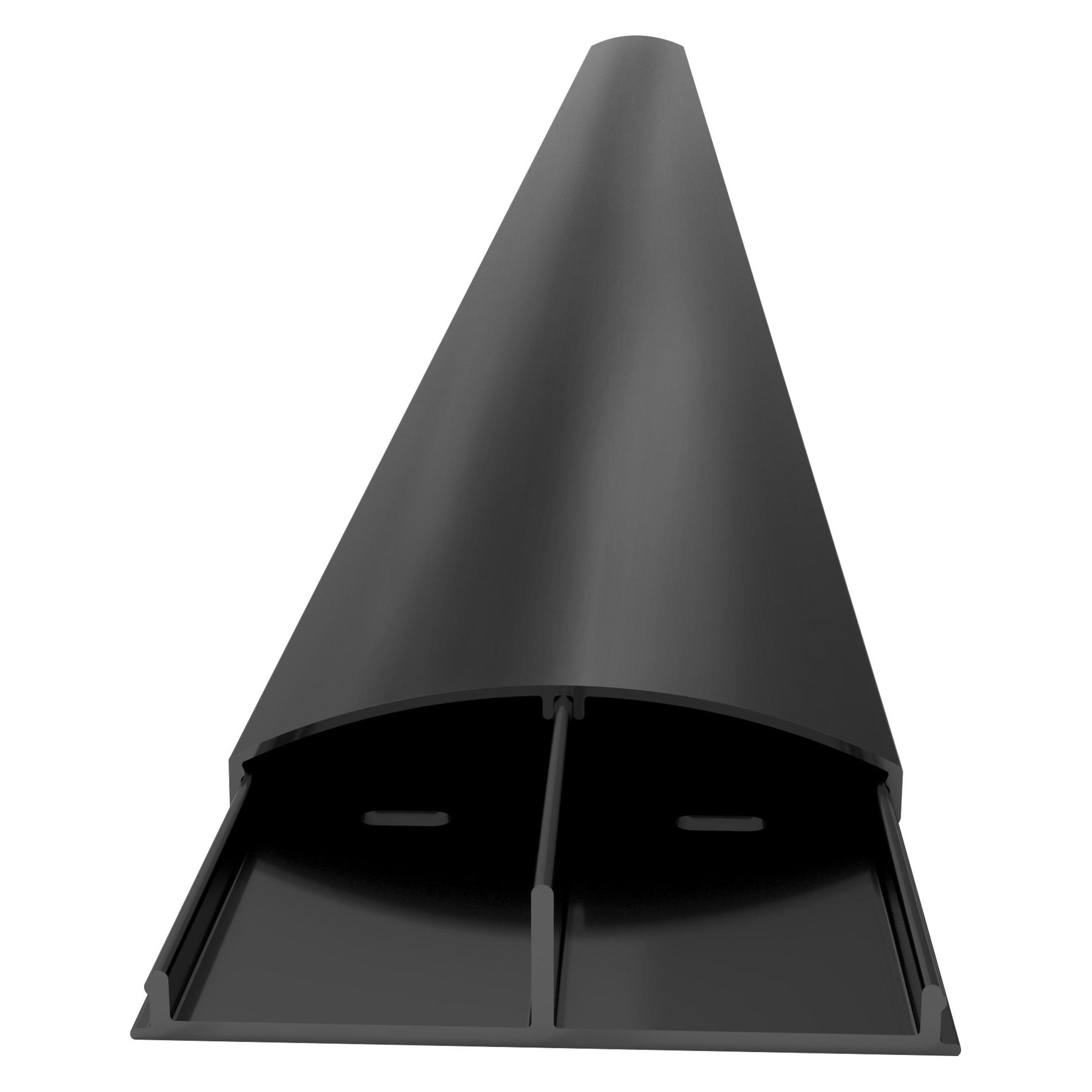 Multibrackets Cable duct 75x1600, aluminum, black - buy at Digitec