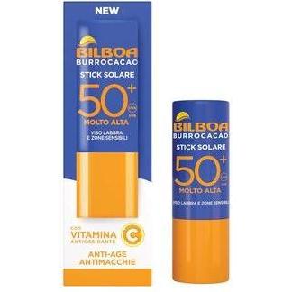 Bilboa Sun Stick SPF 50+ mit Vitamin C für empfindliche Bereiche wie ...