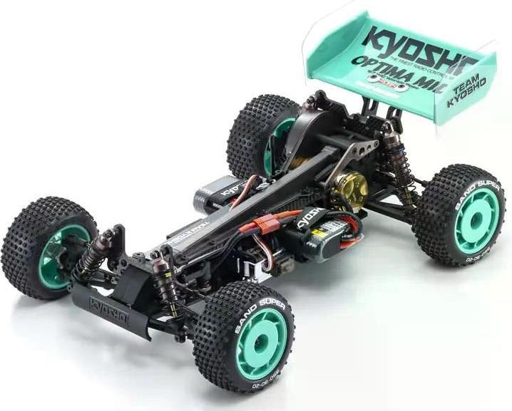 Kyosho Europe Buggy Optima Mid'87 Le Mans 240 Gold Bausatz - Digitec
