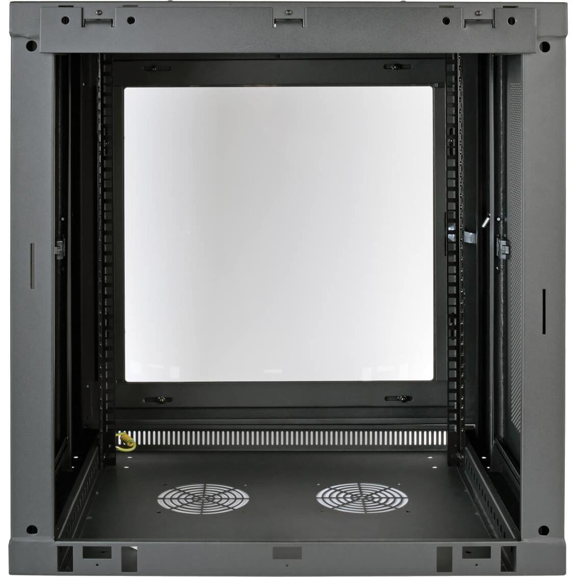 Eaton SmartRack 12U Low-Profile Switch-Depth Wall-Mount Small Rack ...