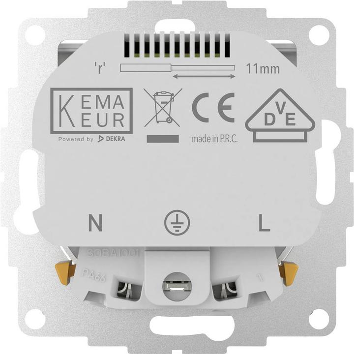 2USB 2U-449528 Socket outlet with earthing contact and USB charging ...