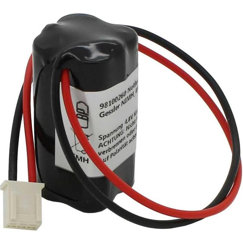 AccuCell Notleuchtenakku F2x2 Micro AAA mit 220mm Kabel und Stecker ...