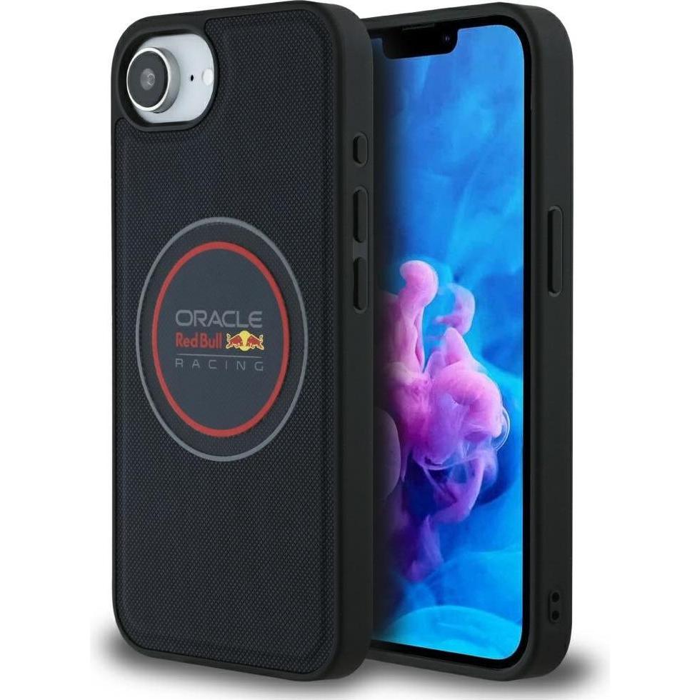 Red Bull Case Meshed Logo and Red Ring MagSafe for iPhone 16e navy blue ...