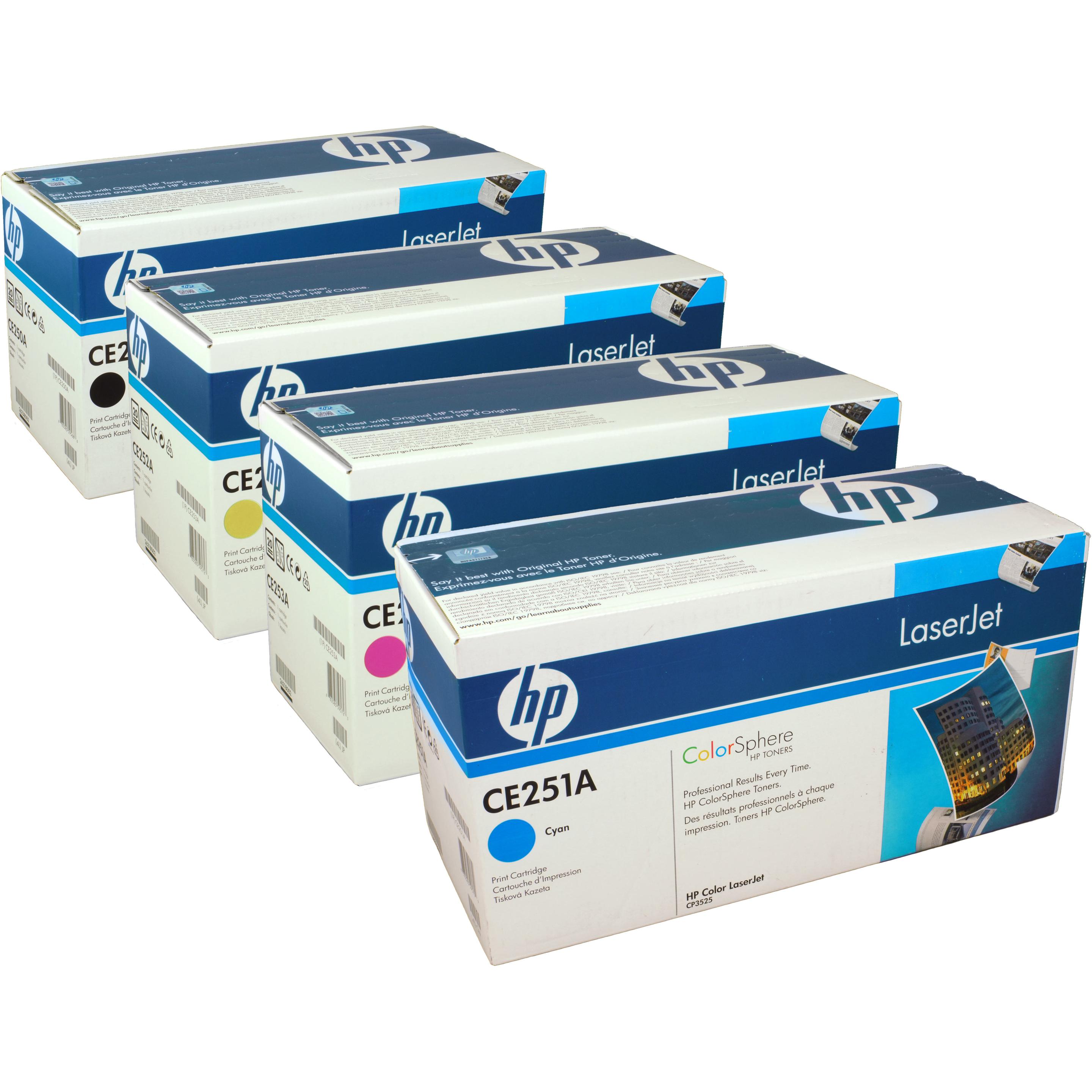 HP 4 Toner CE250X-CE253A 504X 504A Multipack BK C M Y 4-farbig - Digitec