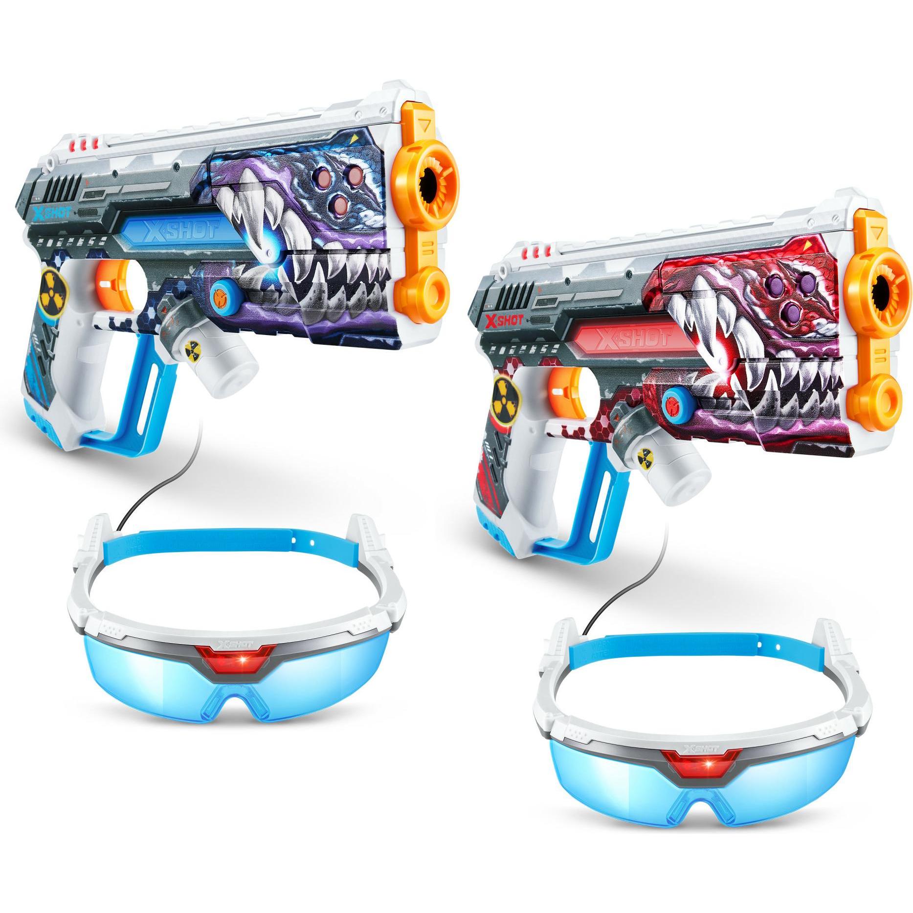 Xshot Skins Laser 360° (2 Laser Blasters & 2 Infrared Headset) - Galaxus