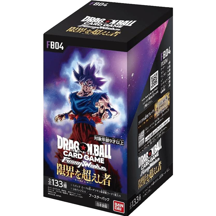 Dragon Ball Super Fusion World - Ultra Limit Booster Box - FB04 - Galaxus