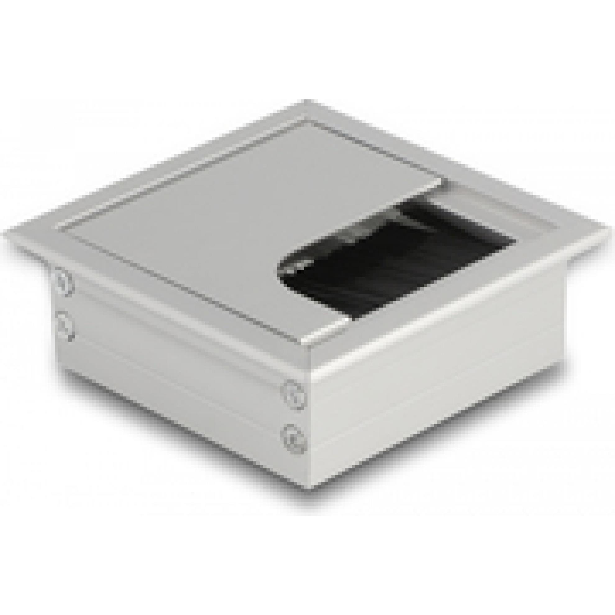 Delock Passage de câbles pour montage sur table avec brosse 80 x 80 x ...