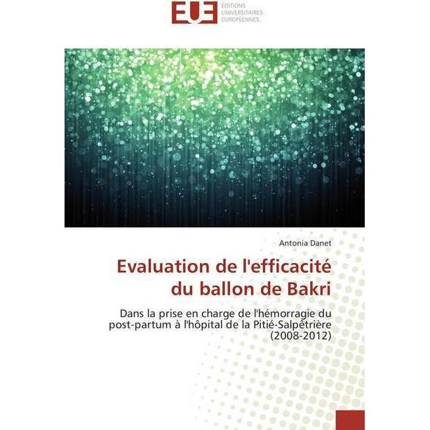 Éditions Universitaires Européennes Evaluation de l'efficacité du ...