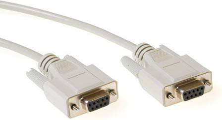 ACT Serial printer cable 9 pin D-sub female - 9 pin D-sub female 10 m ...