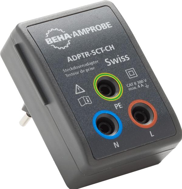 Beha Amprobe Amprobe 4969385 ADPTR-SCT-CH Adaptor Plug Socket Test ...