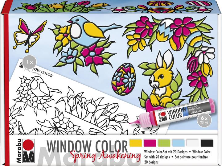 Marabu Window Color Fun and Fancy "Spring Awakening" - Galaxus