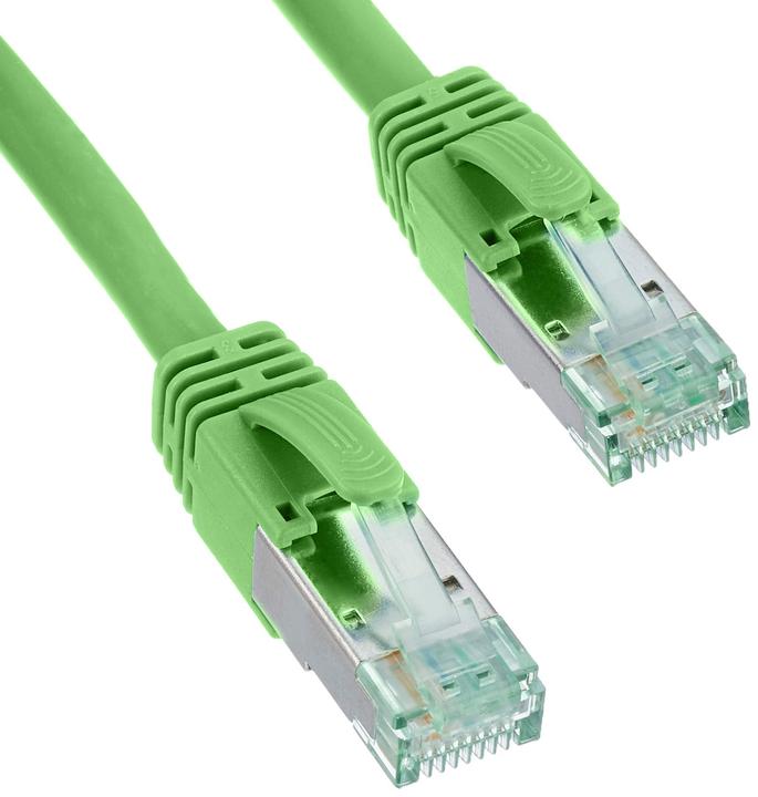 Nambo Patch cable S/FTP Cat 6a High Quality T138 GHMT (ISO/IEC) green 3 ...