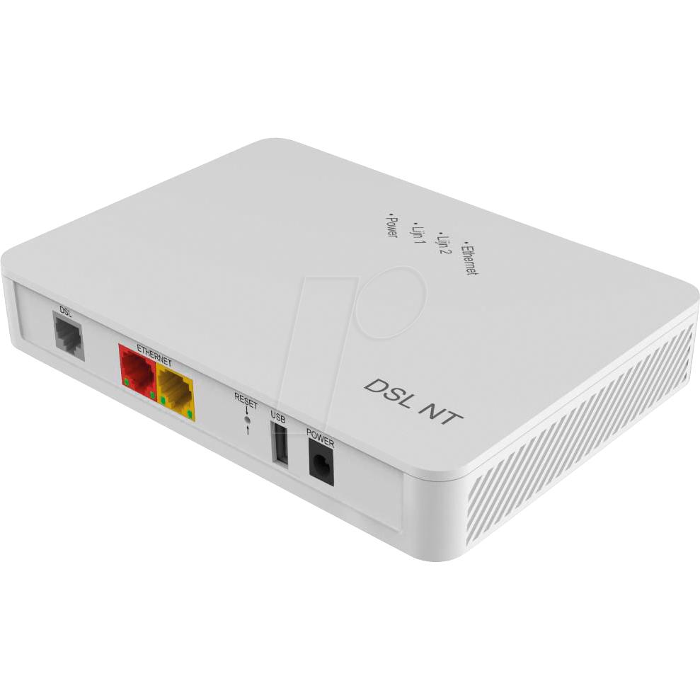 ZTE CPE High Speed VDSL2 Bonding Bridge Modem ZXHN H186 Super Vectoring ...