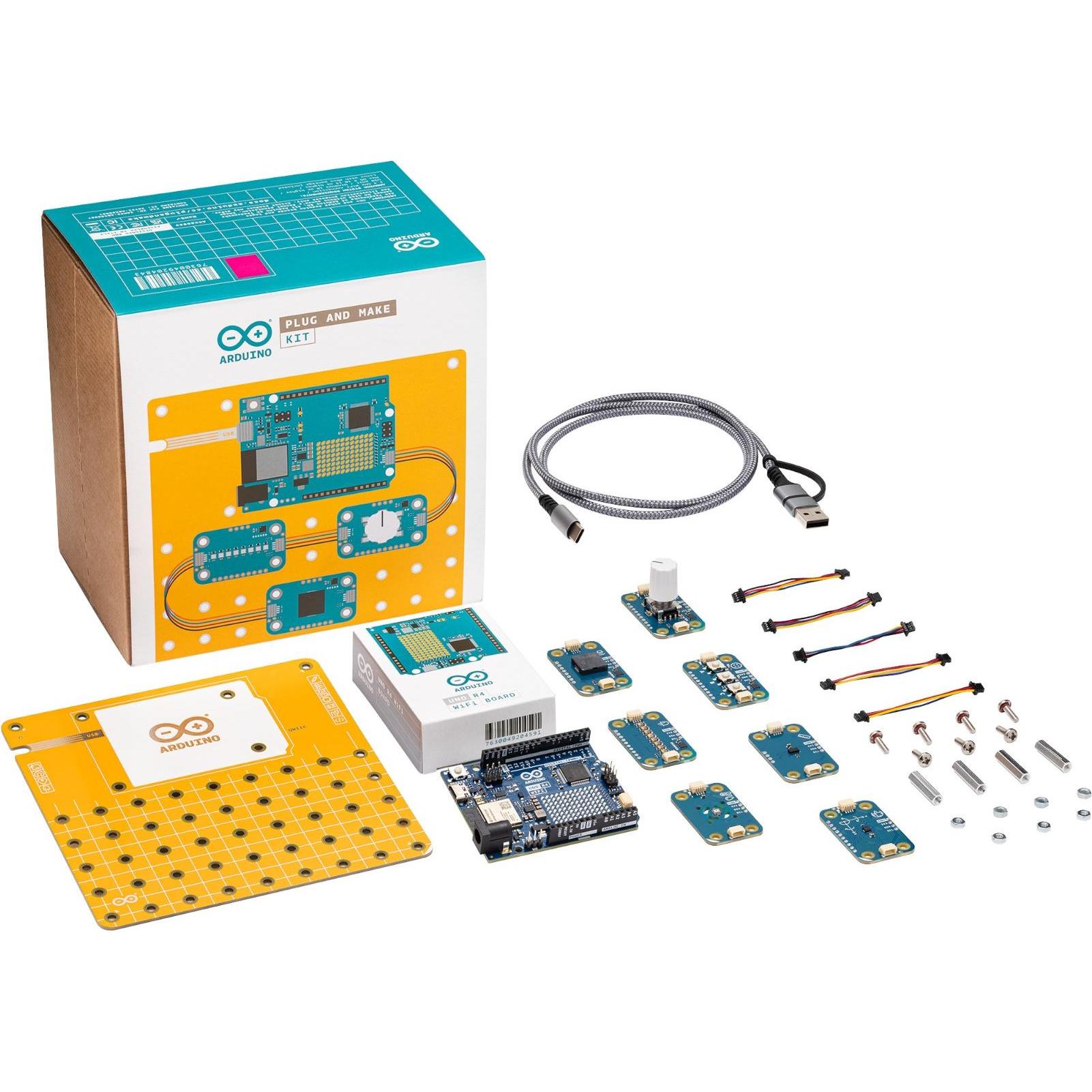 Arduino UNO R4 Wi-Fi Plug-and-Make-Kit - kaufen bei Digitec