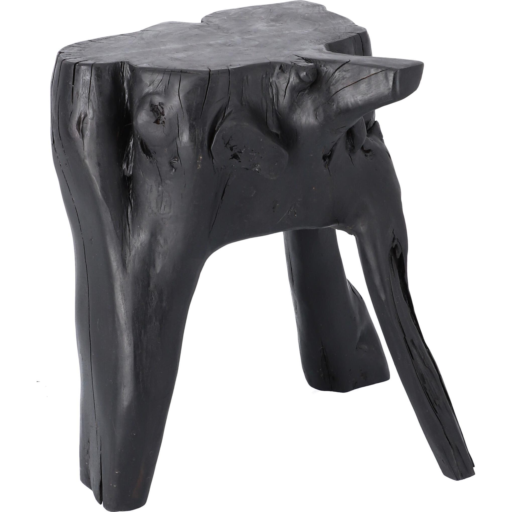 Jan Kurtz Hocker ROOTS, Teak massiv, Unikat - kaufen bei Galaxus