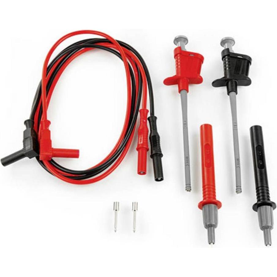 HT Instruments Messleitung ssatz (2 en, 2 Messspitzen, Krokoklemmen ...